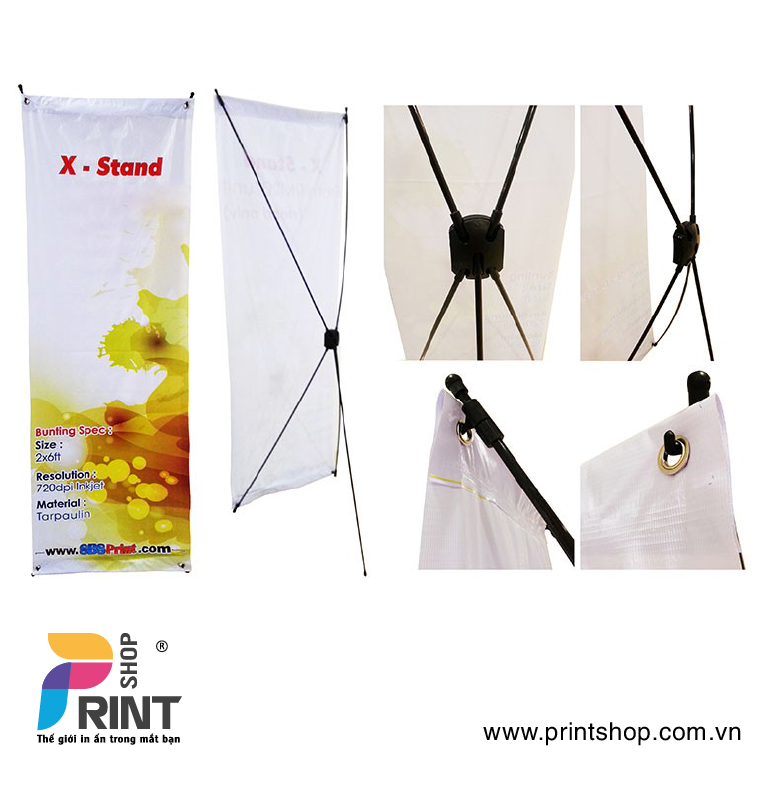 X-shelf standee - Fast printing - Same day pickup