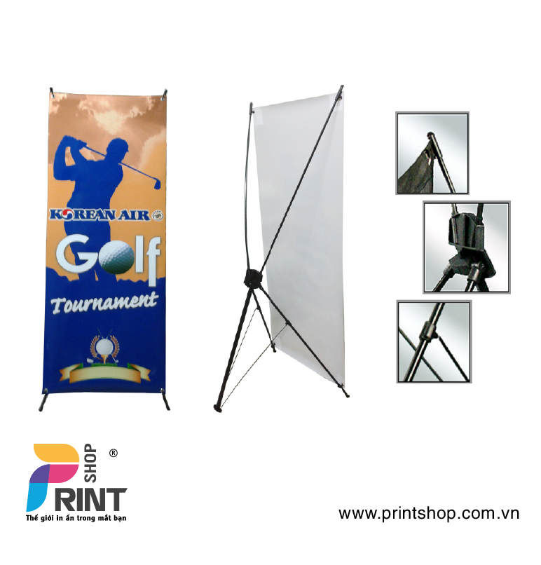 X-shelf standee - Fast printing - Same day pickup